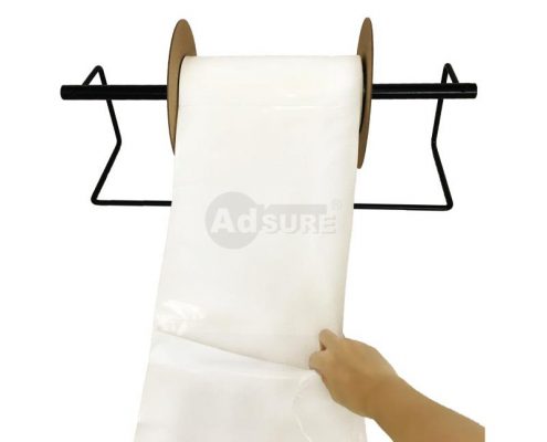 Custom Perforated UV Pre-opened Autobagger Bags on a Roll - Adsure