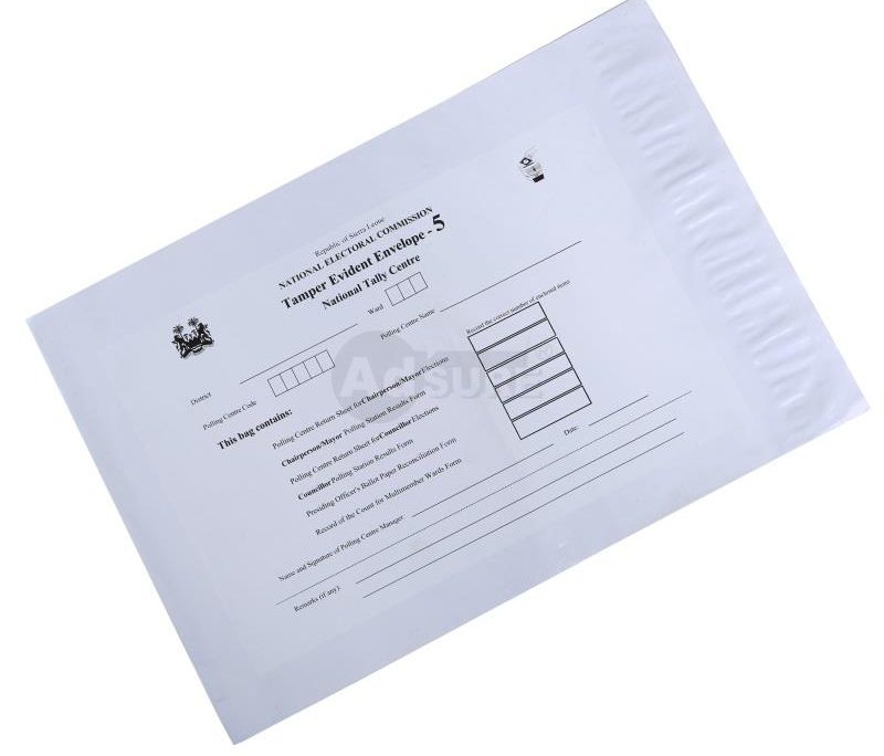 Election Security Bags for Voting Ballot -Adsure