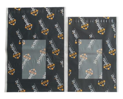 Custom Poly Mailers with Clear Window - Adsure