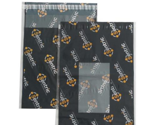 Custom Poly Mailers with Clear Window - Adsure