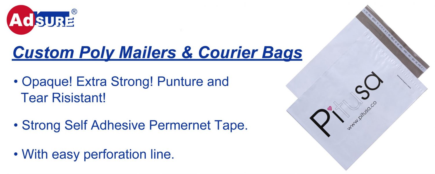 Custom Poly Mailers with Perforation Line - Adsure