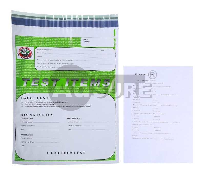 Tamper Proof Confidential Document Security Bags-Adsure