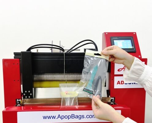 Auto Pre-opened Bags with Euro Slot for Automatic Packaging