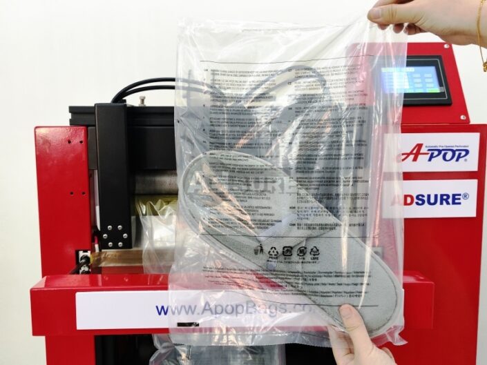 Pre-opened Auto Bags with Suffocation Warning for Automatic Packaging