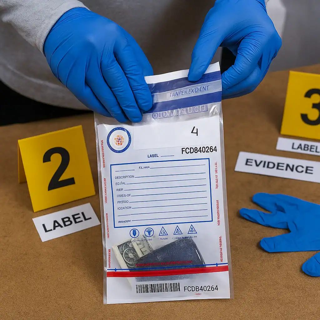 How Police Evidence Bags Protect Crime Scene Integrity - Adsure